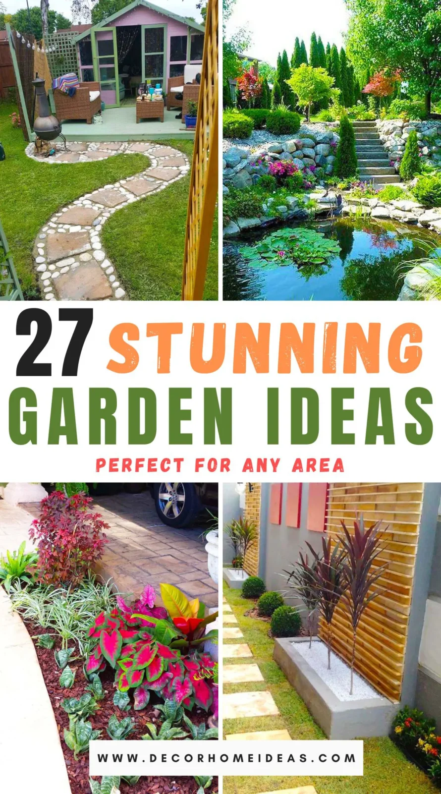 27 impresionantes conceptos de jardín perfectos para cualquier zona ...