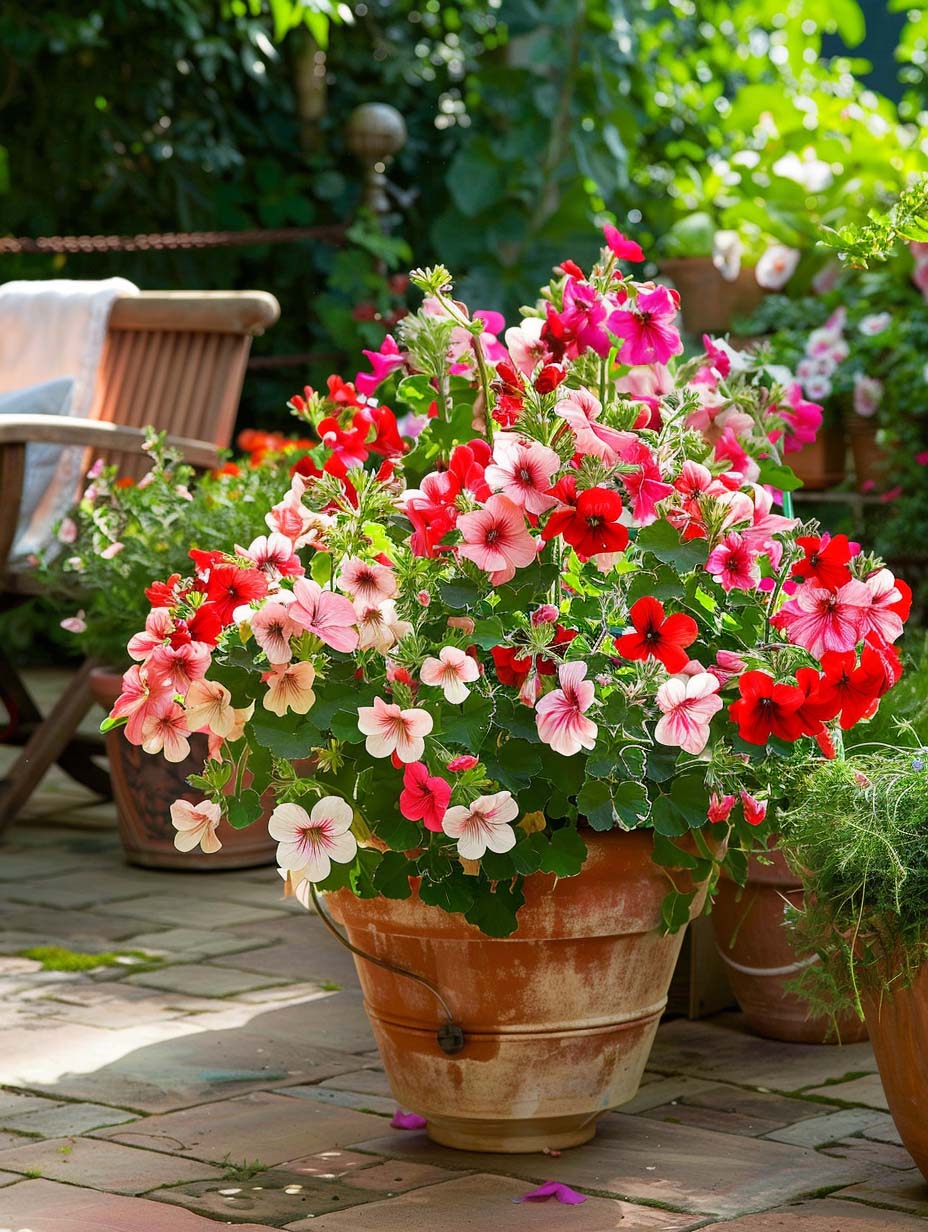 22 preciosas flores en maceta que harán de tu patio un refugio ...